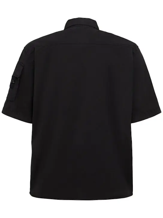 Stone Island Stretch Cotton Twill Shirt