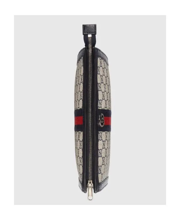 Gucci Mini Ophidia Gg Supreme Clutch Bag