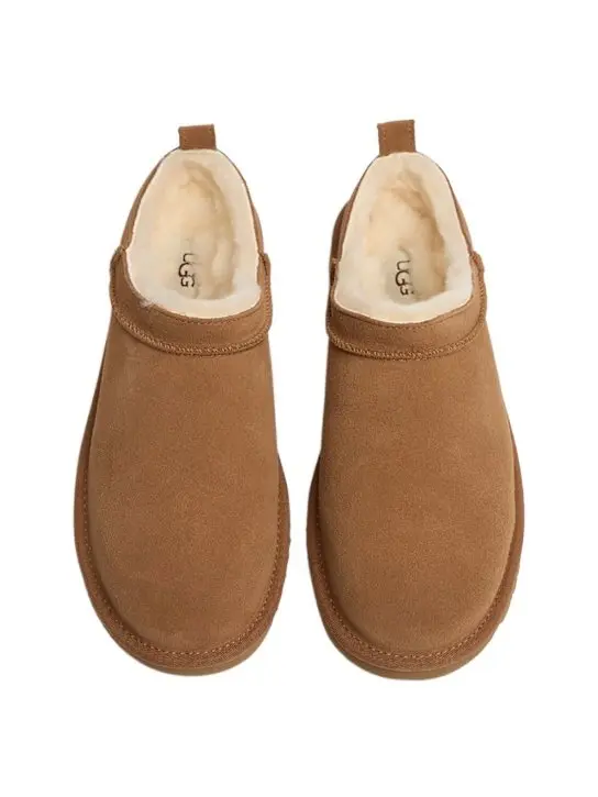 UGG Slip-on Booties With Low Collar
