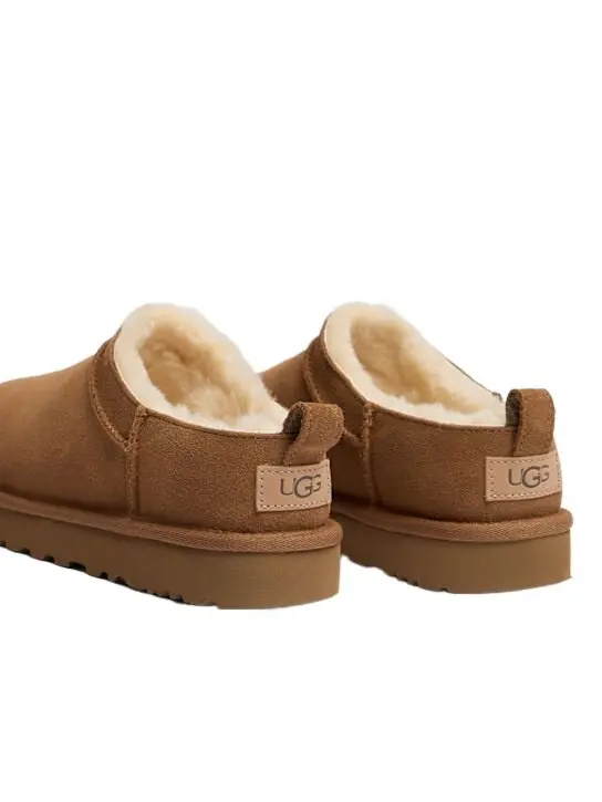 UGG Slip-on Booties With Low Collar