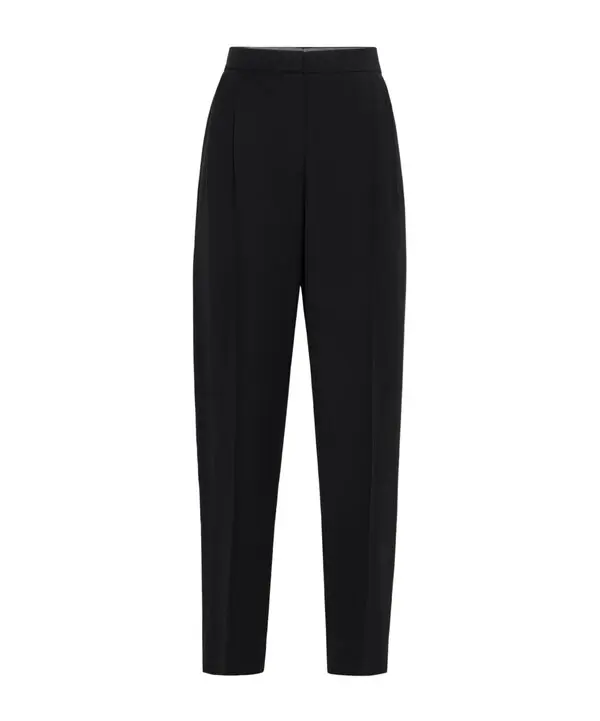 Brunello Cucinelli Viscose And Virgin-wool Tuxedo Trousers