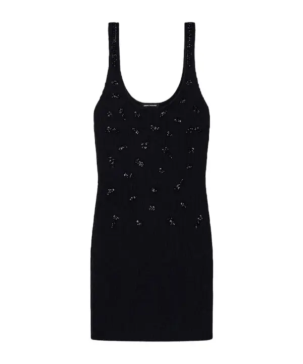 Armani Exchange Ribbed Dress