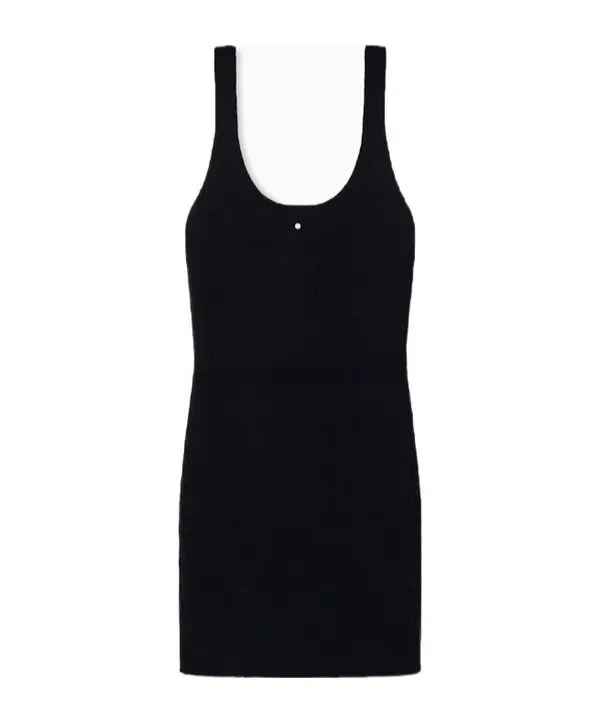 Armani Exchange Ribbed Dress