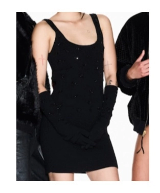 Armani Exchange Ribbed Dress
