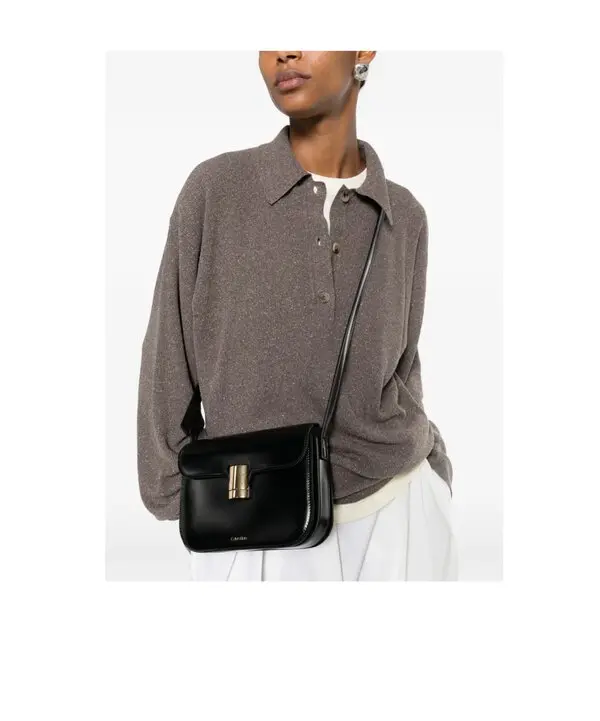 Calvin Klein Small Leather Shoulder Bag