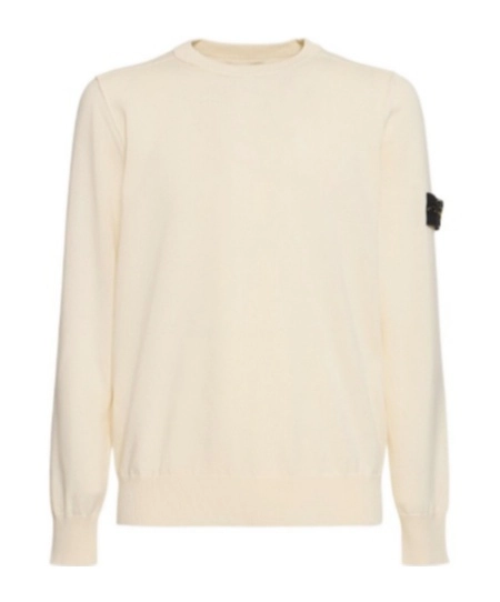 Stone Island Crew-neck Long-sleeve Sweater - No