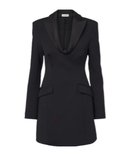 Simkhai Marina Blazer Dress - Black