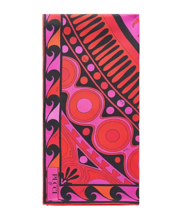 Emilio Pucci Printed Silk-twill Scarf