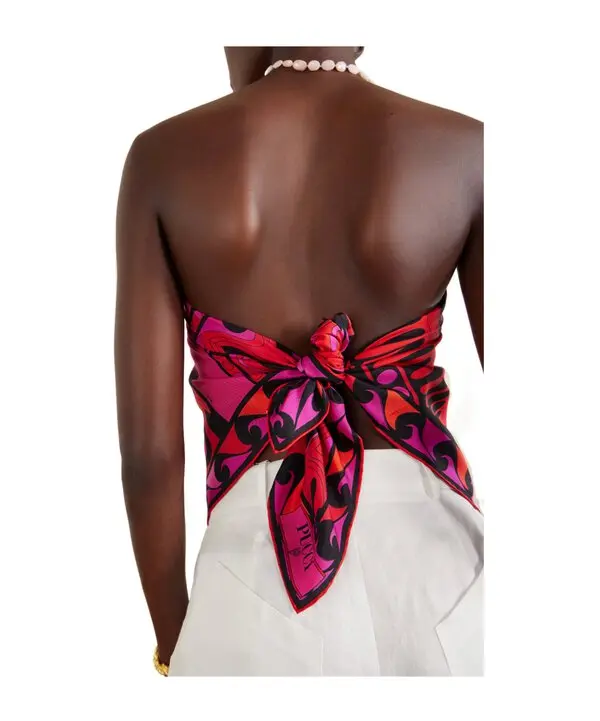 Emilio Pucci Printed Silk-twill Scarf