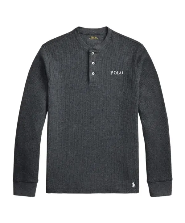 Polo Ralph Lauren Waffle-knit Pajama Top