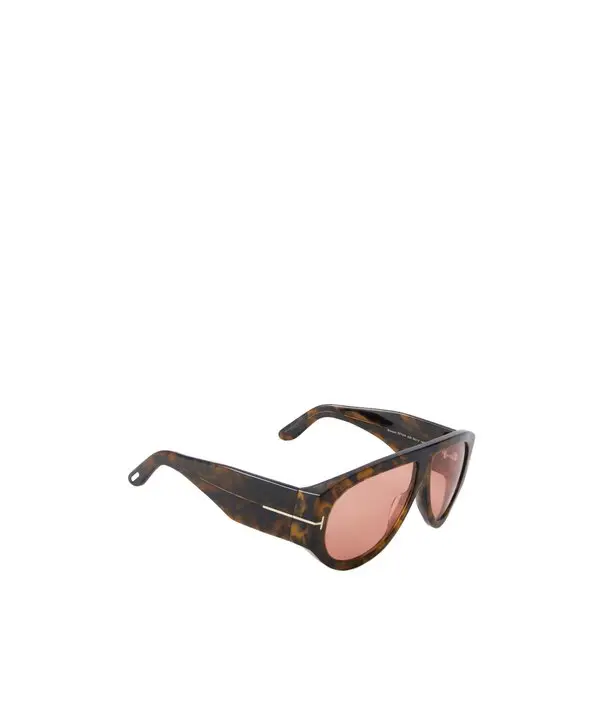 TOM FORD Aviator-style Tortoiseshell Acetate Sunglasses