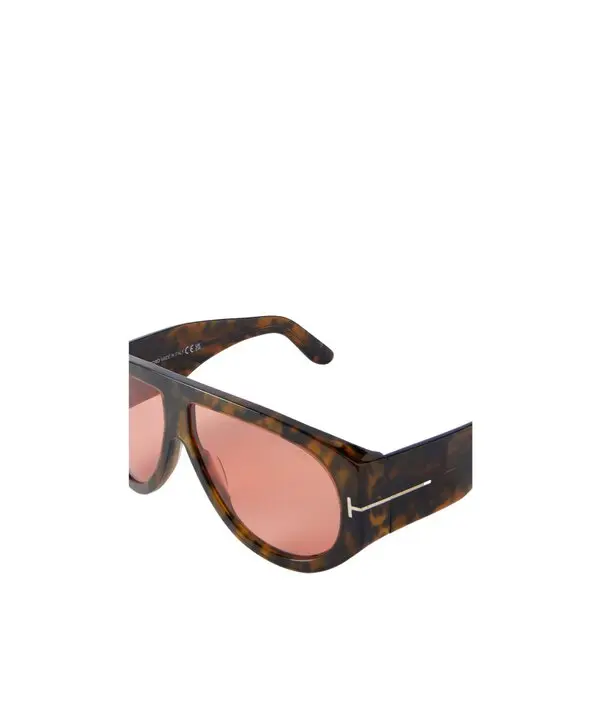 TOM FORD Aviator-style Tortoiseshell Acetate Sunglasses