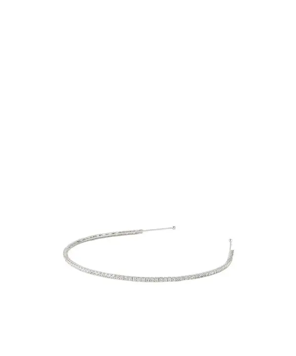 JENNIFER BEHR Elize Silver Crystal Headband
