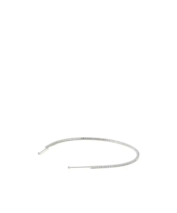 JENNIFER BEHR Elize Silver Crystal Headband