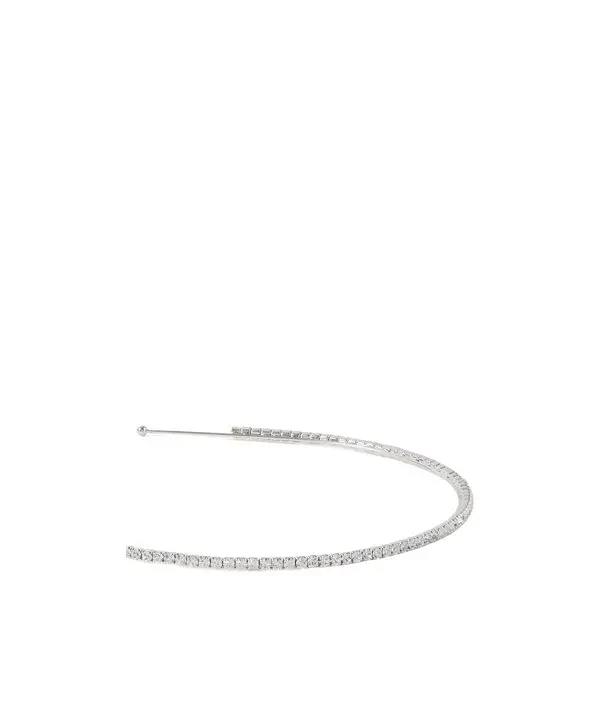JENNIFER BEHR Elize Silver Crystal Headband