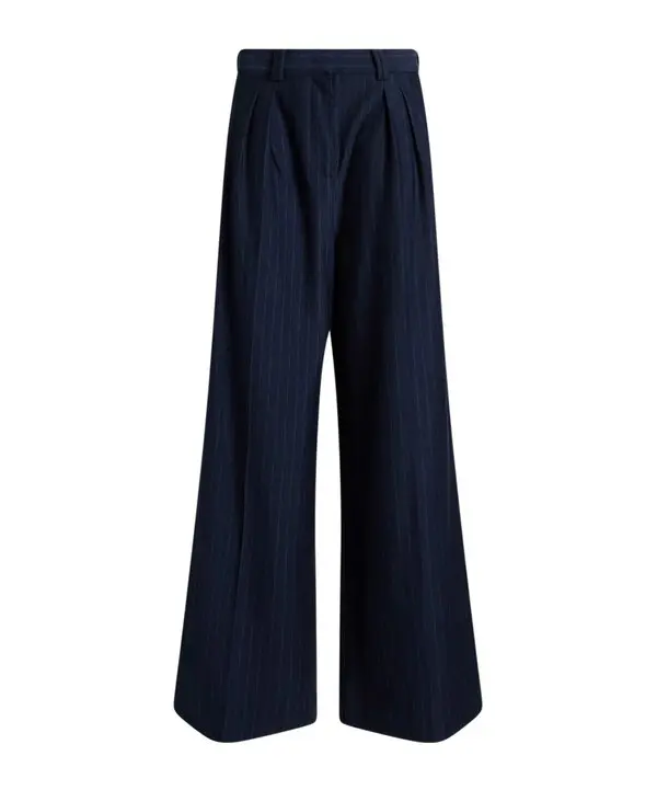 Max Mara Striped Loose Pants