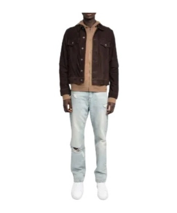 Zadig&Voltaire Bases Suede Leather Jacket