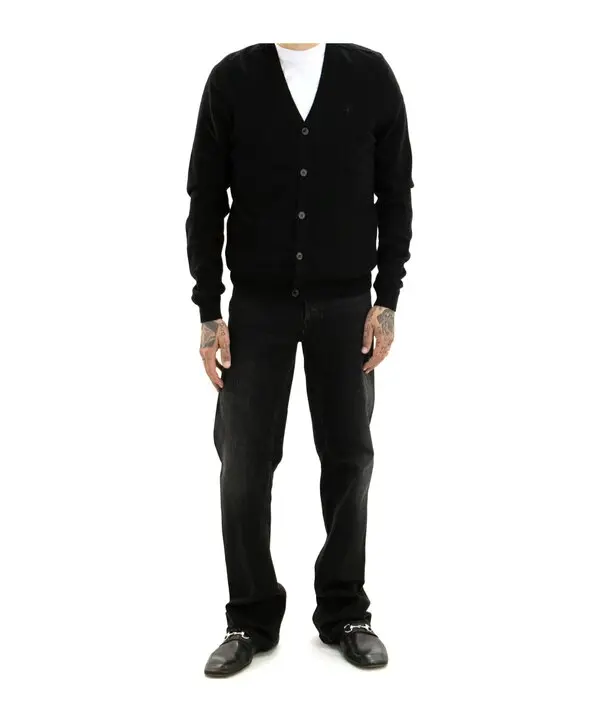 Gucci V-neck Logo Cardigan