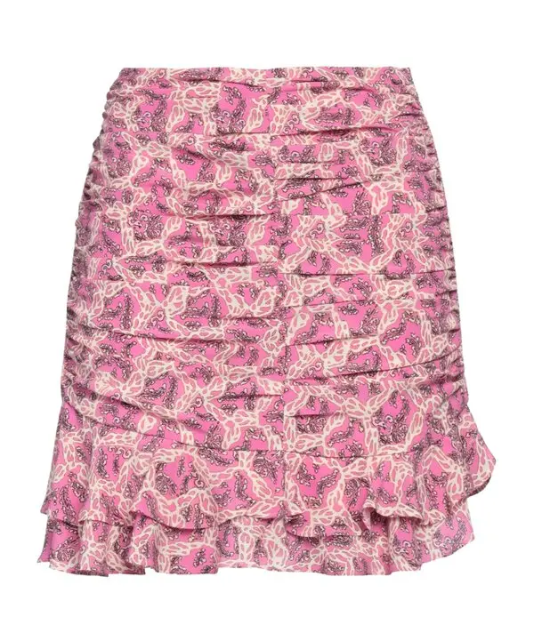 Isabel Marant Étoile Multicolored Pleated Skirt