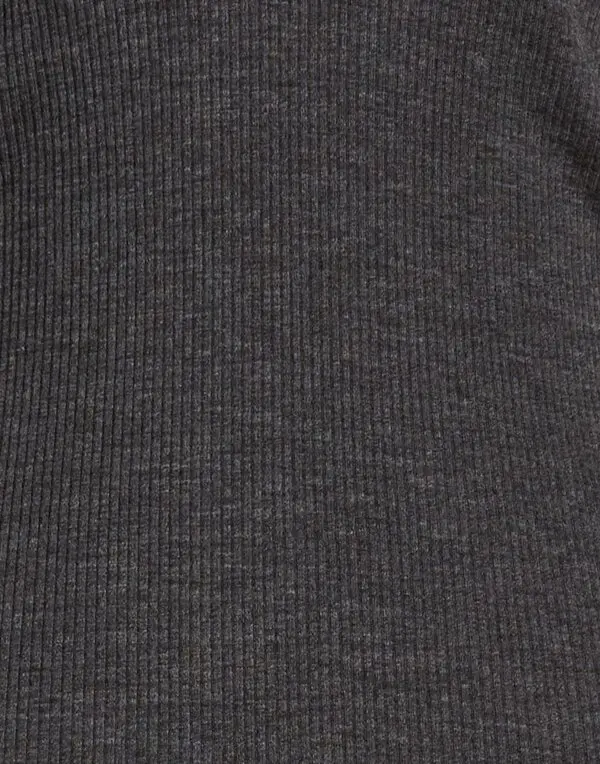 Brunello Cucinelli Solid-color Wool V-neck Knit T-shirt