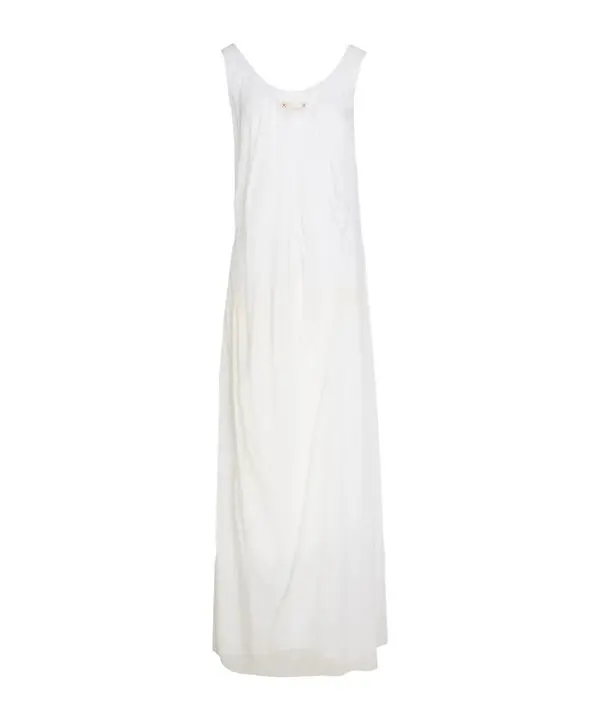 MAISON MARGIELA Sleeveless Chiffon Dress