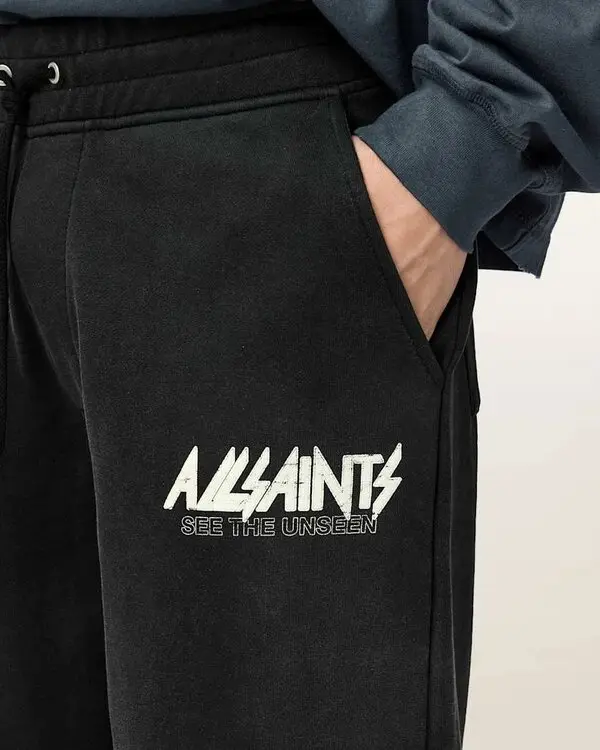 ALLSAINTS Graphic Straight Leg Sweatpants