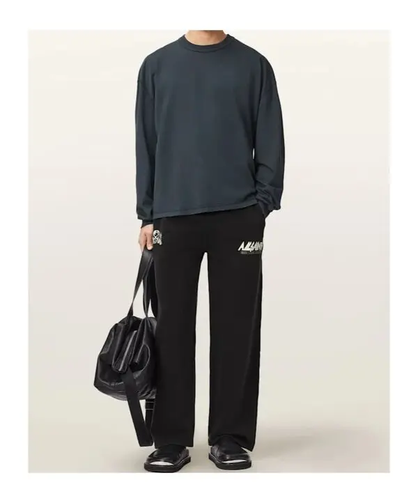 ALLSAINTS Graphic Straight Leg Sweatpants