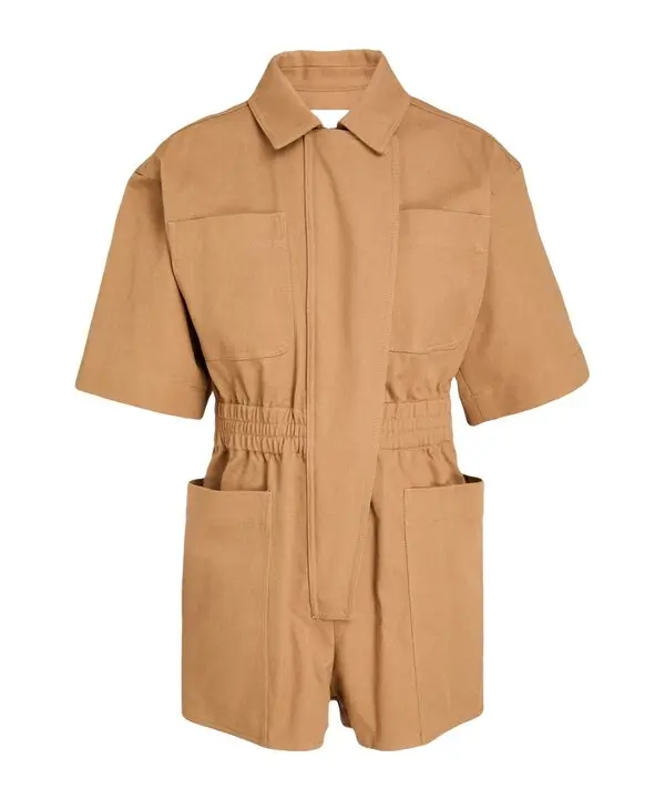 Max Mara Colorful Denim Shortsleeve Shirt - Nude