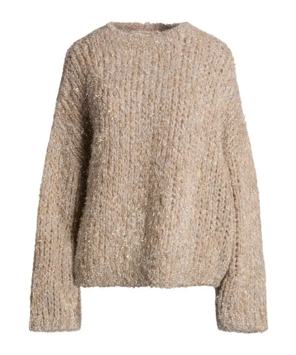 Brunello Cucinelli Metallic Knit Top - No