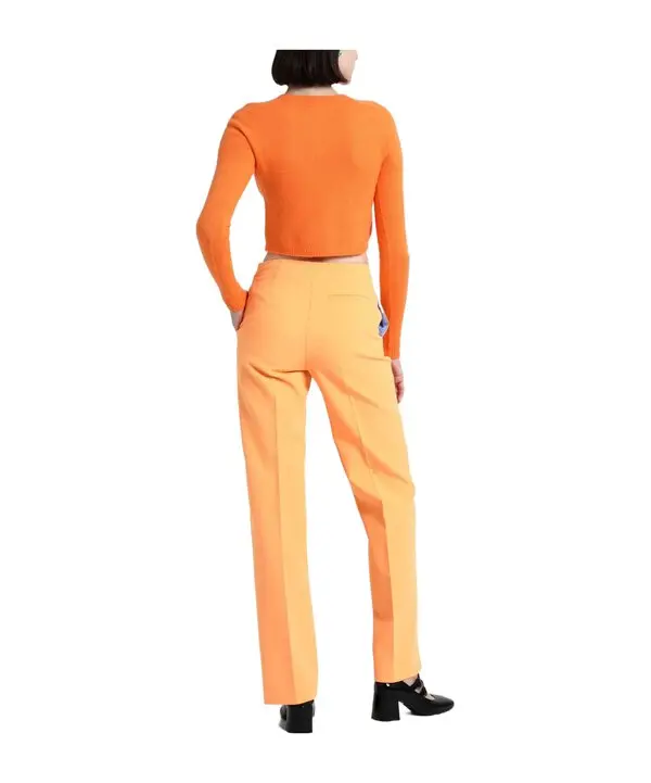 MAXCO. Solid-color Casual Trousers