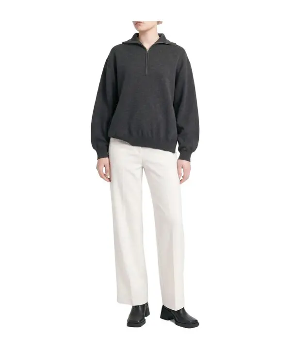 Balenciaga Solid-color Thick Knit Top
