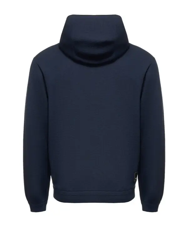 Emporio Armani Zip-up Hooded Cardigan