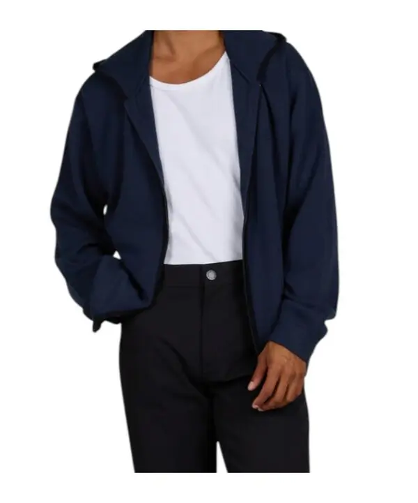 Emporio Armani Zip-up Hooded Cardigan