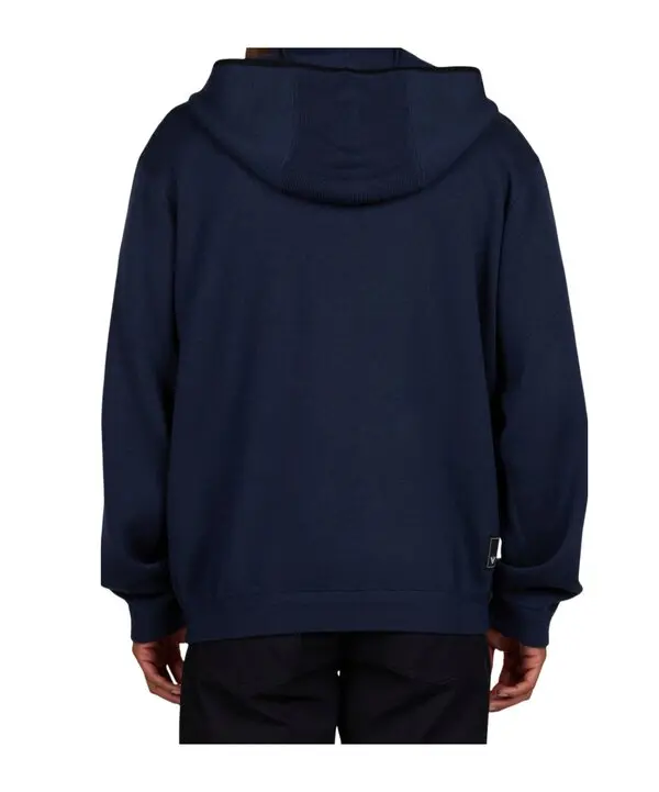 Emporio Armani Zip-up Hooded Cardigan