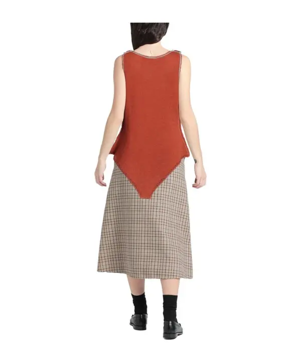 Marni Solidcolor Cashmere Sleeveless Knit Top