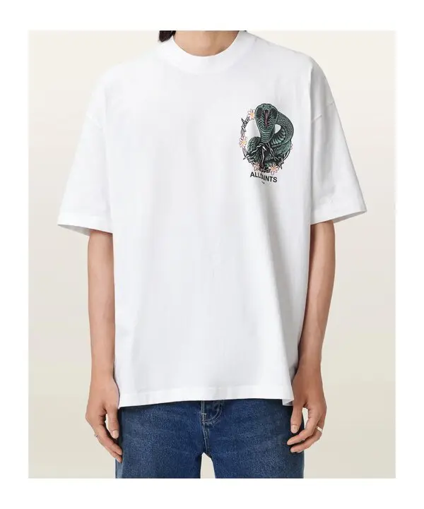ALLSAINTS Snakebite Graphic T-shirt