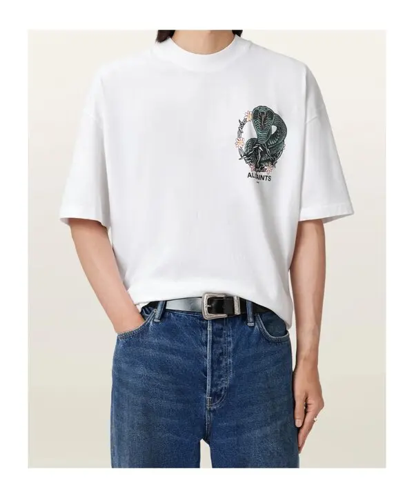 ALLSAINTS Snakebite Graphic T-shirt