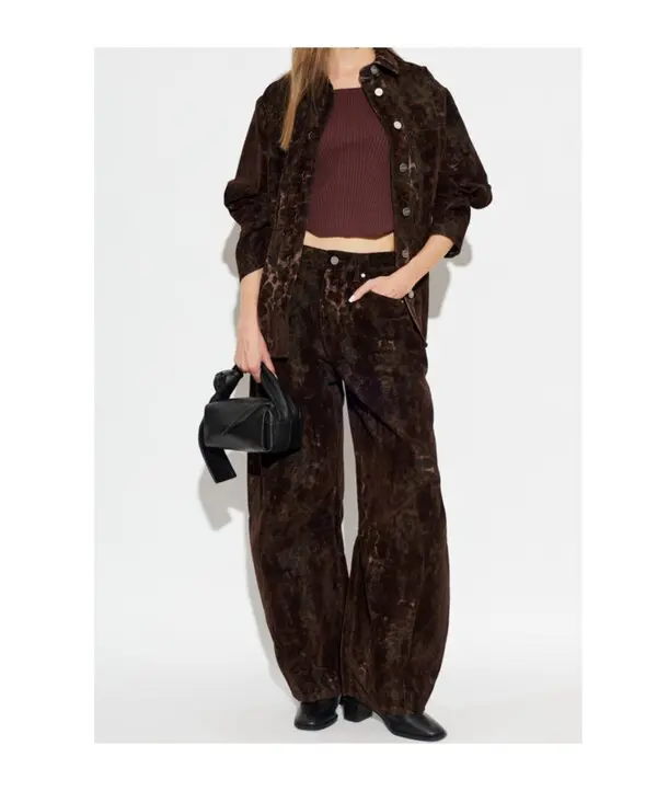 ALLSAINTS Square Neck Rib Knit Top