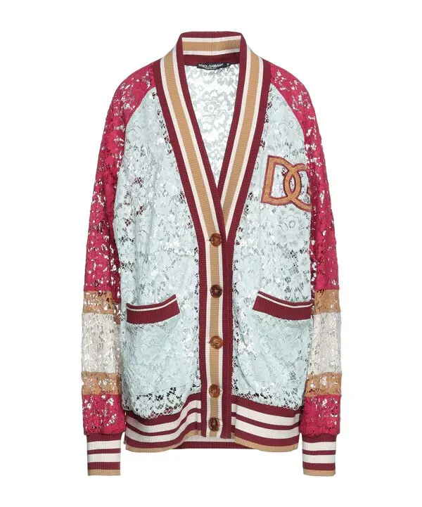 Dolce & Gabbana Multicolour Cardigans - Blue