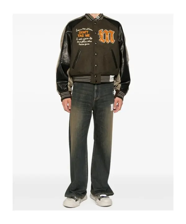 Mihara Yasuhiro Long-sleeve Color-block Casual Jacket