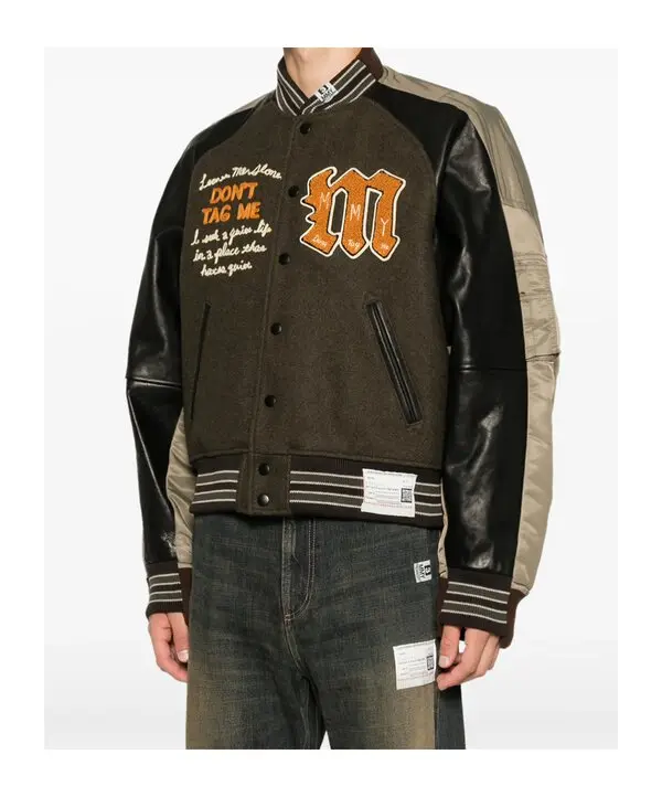 Mihara Yasuhiro Long-sleeve Color-block Casual Jacket
