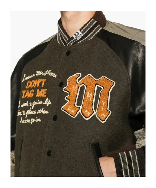 Mihara Yasuhiro Long-sleeve Color-block Casual Jacket