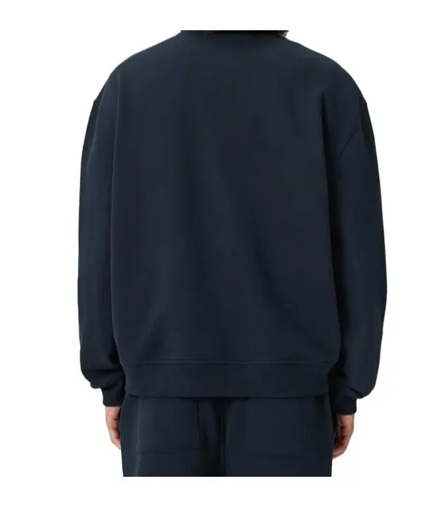 ALLSAINTS Long-sleeved Crew Neck Sweatshirt - Sapphire Blue