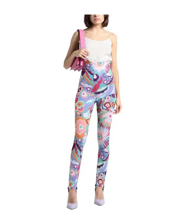 Dolce & Gabbana Multi-color Stretch Trousers