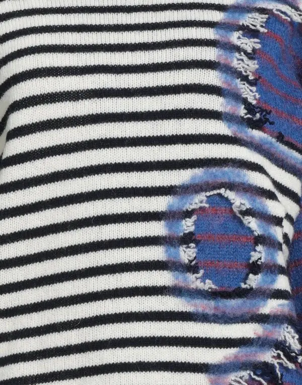 Marni Striped Intarsia-knit Crewneck Jumper