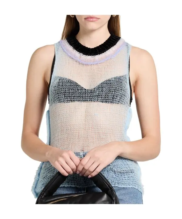 Marni Colorful Sleeveless Knit Top