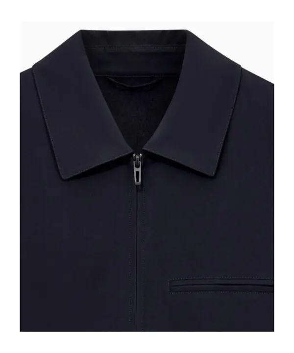 Emporio Armani Nylon Twill Travel Essential Jacket