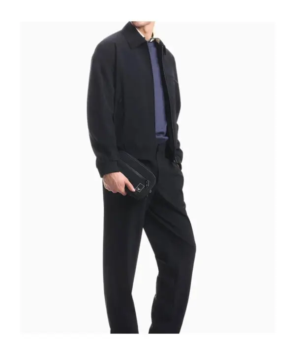Emporio Armani Nylon Twill Travel Essential Jacket