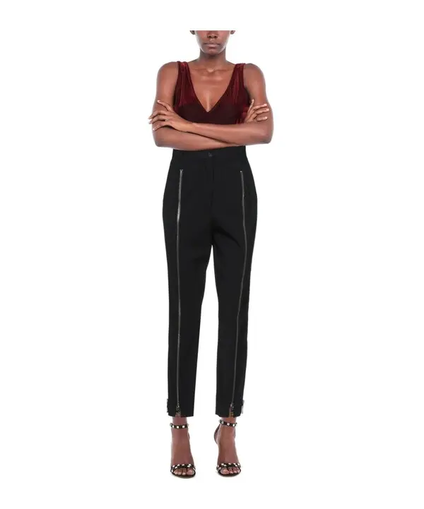 Dolce & Gabbana Minimalist Solid-color Trousers