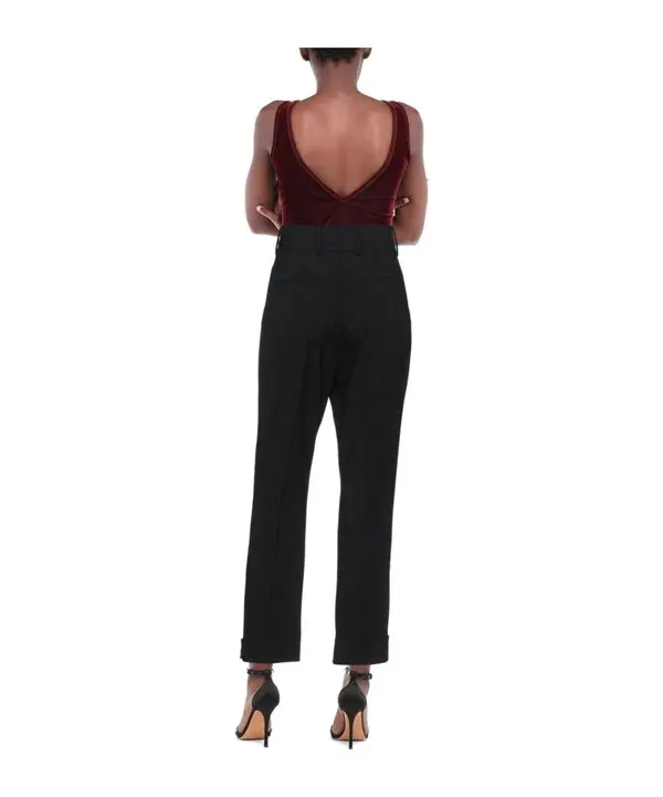 Dolce & Gabbana Minimalist Solid-color Trousers